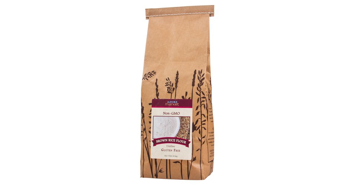 Azure Market Rice Flour, Brown, (Unifine), GF - Azure Standard