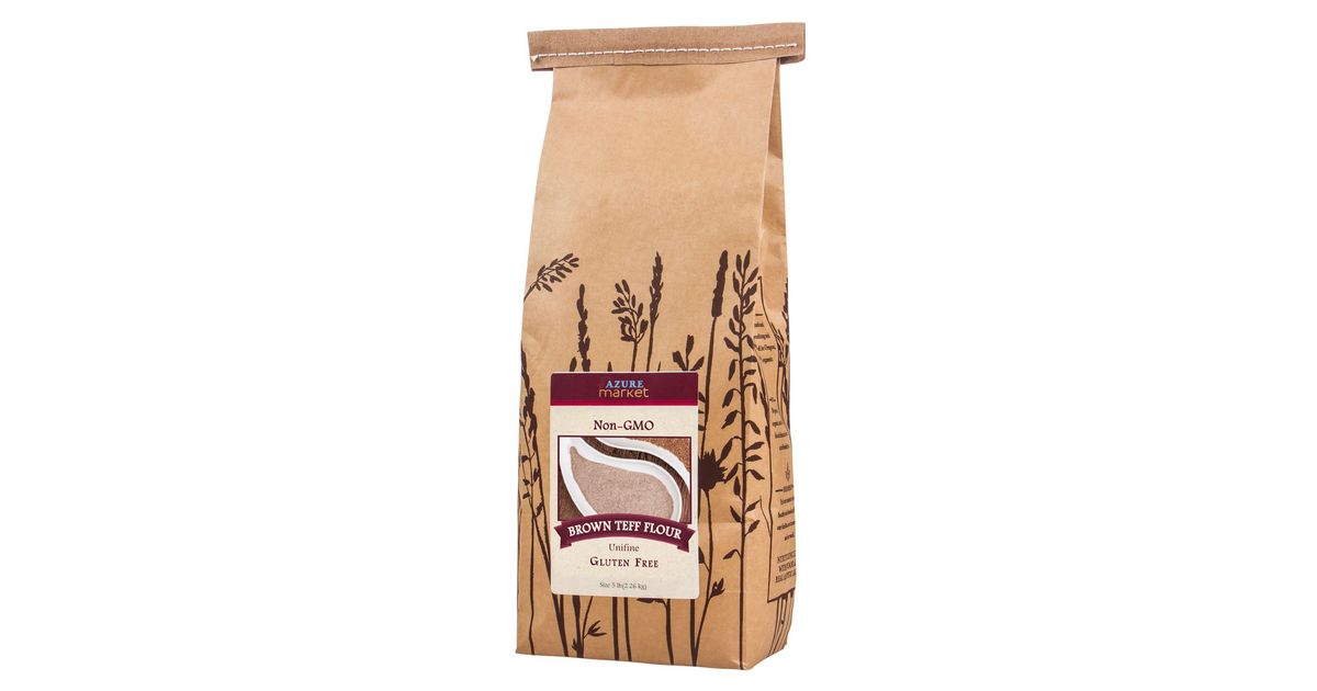 Azure Market Teff Flour, Brown (Unifine), GF - Azure Standard