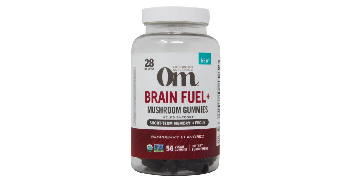 OM Mushroom Superfood Mushroom Gummies, Brain Fuel + - Azure Standard