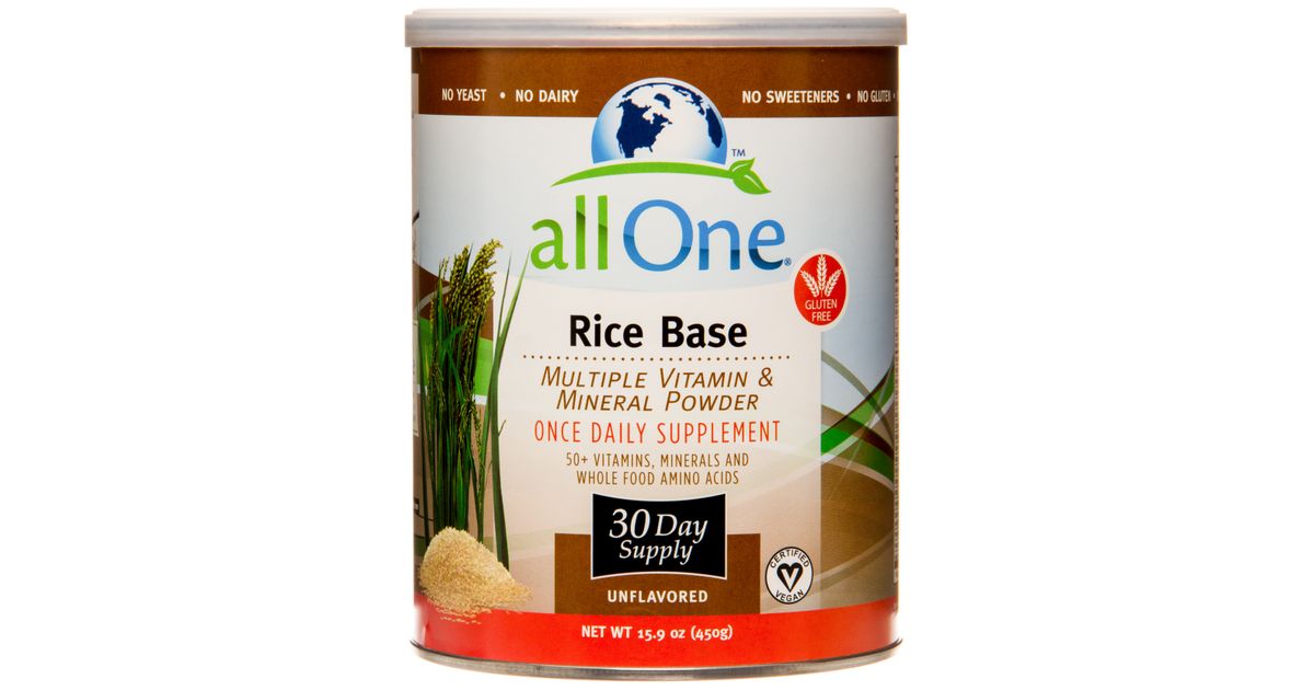 All-One Rice Base Vitamin-Mineral Powder - Azure Standard