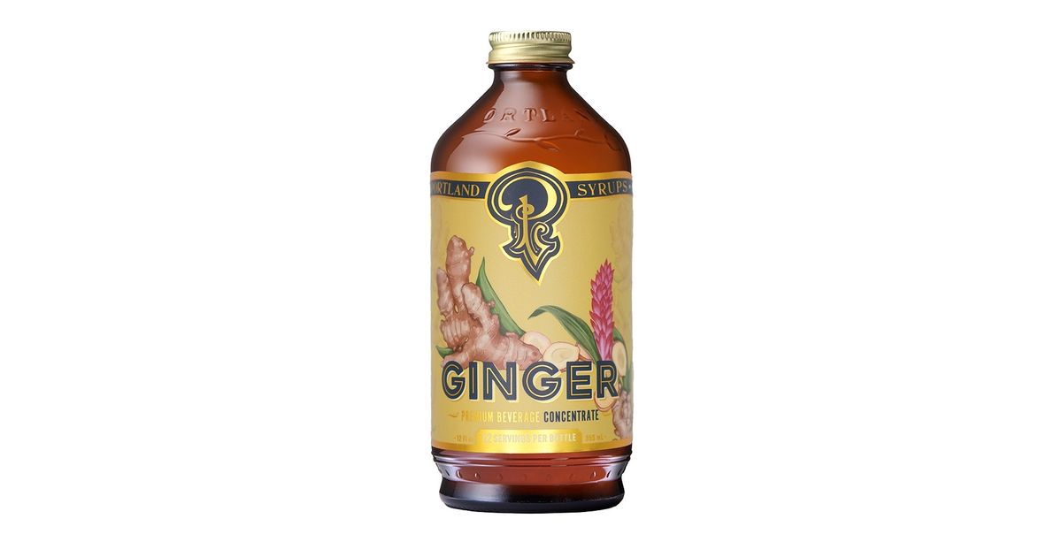 Portland Syrups Beverage Concentrate, Ginger Syrup - Azure Standard