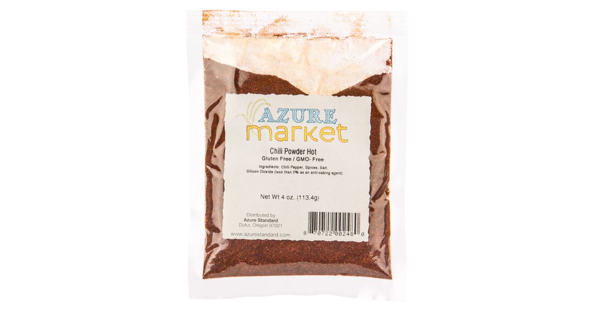 Azure Market Chili Powder, Hot Blend - Azure Standard