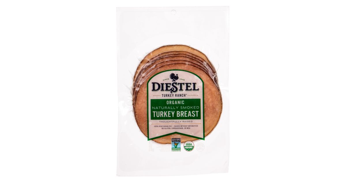 @@Diestel Turkey Ranch Turkey Breast Smoked, Sliced, Frozen, Organic ...