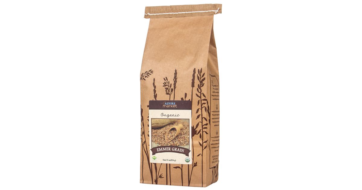 Azure Market Organics Emmer Grain, Organic - Azure Standard