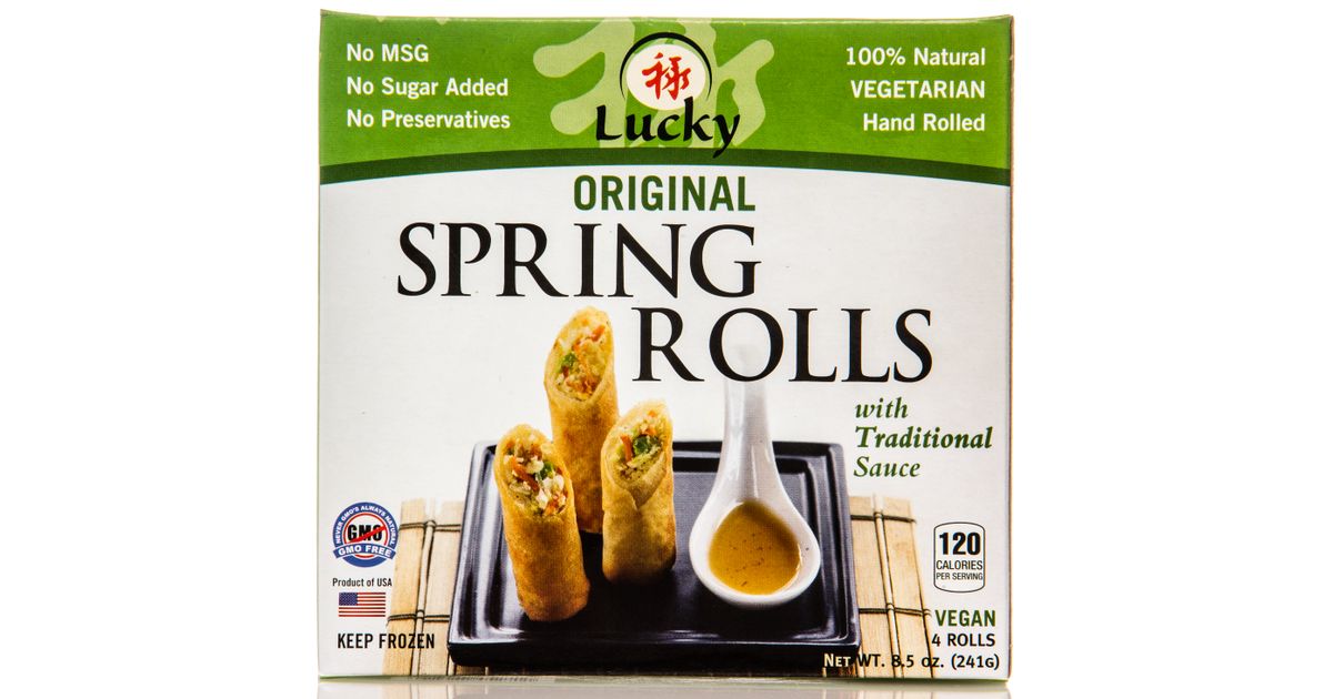 Lucky Food Co. Original Spring Rolls, Frozen - Azure Standard
