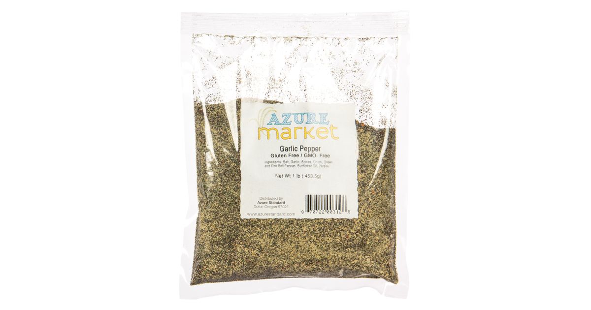 Azure Market Garlic Pepper - Azure Standard