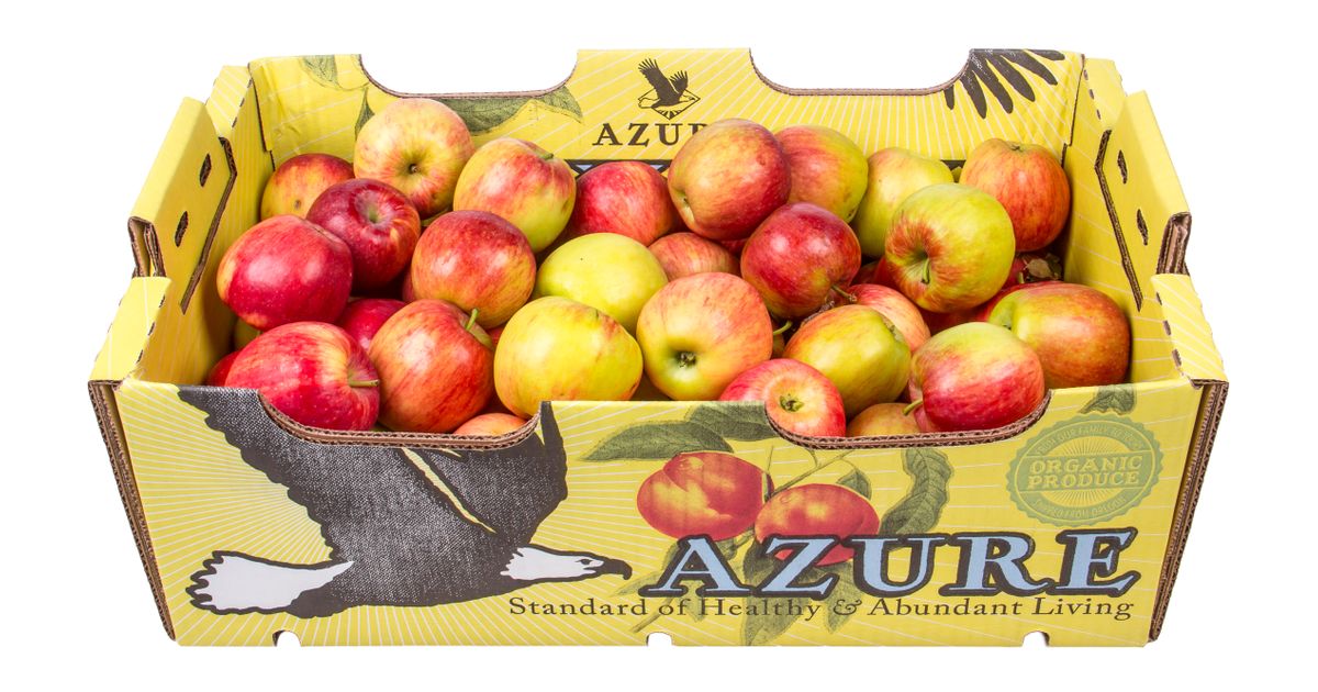 Azure Husbandry Apples, Early Blaze Golden Organic - Azure Standard
