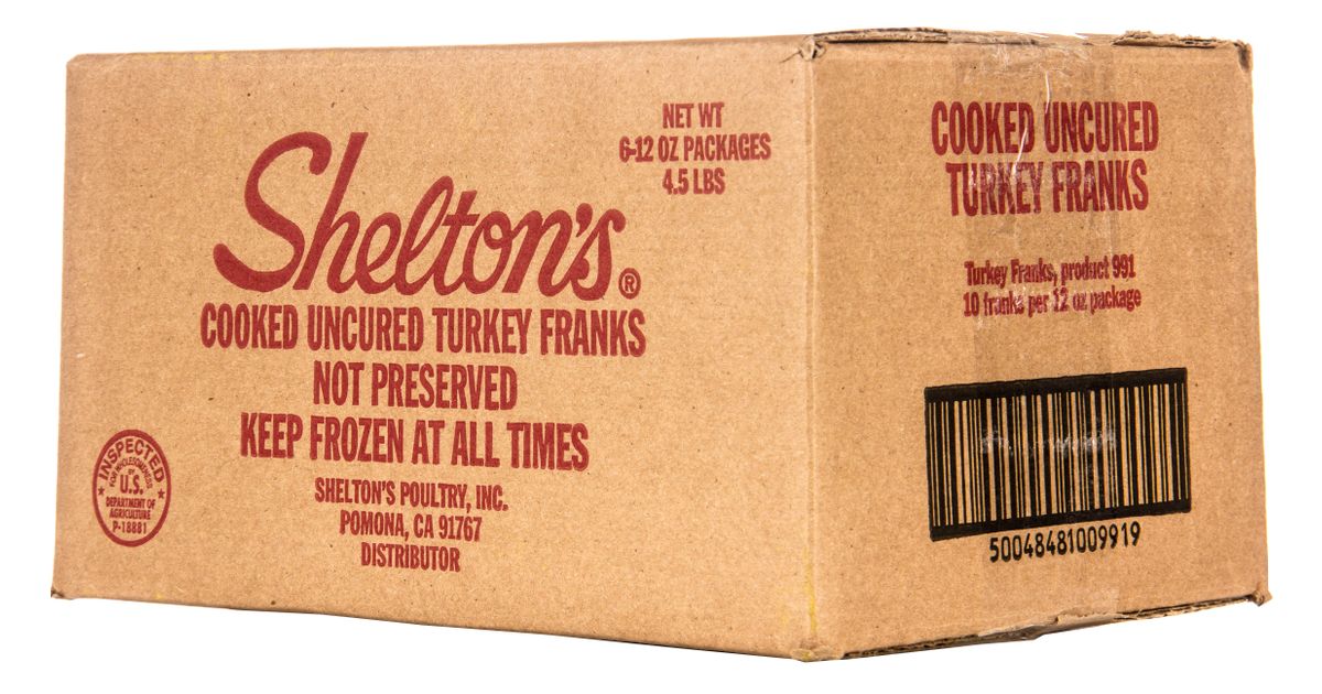 @@Shelton Turkey Franks, Frozen - Azure Standard