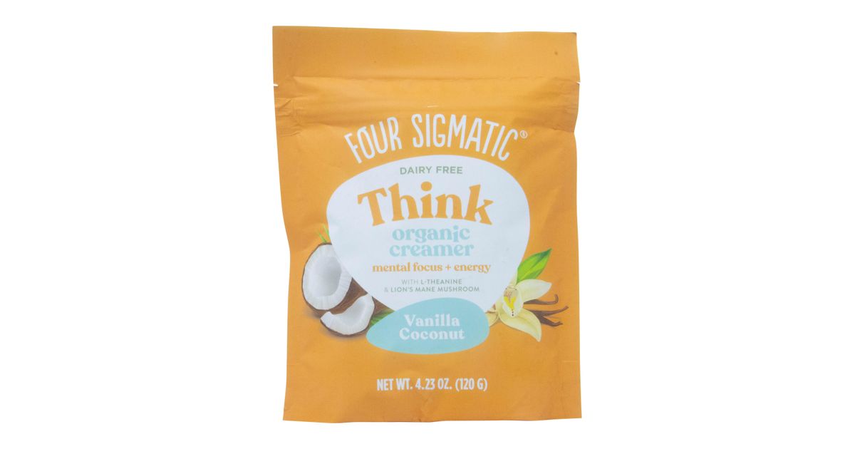 Four Sigmatic Think Creamer, Vanilla Coconut, Organic - Azure Standard
