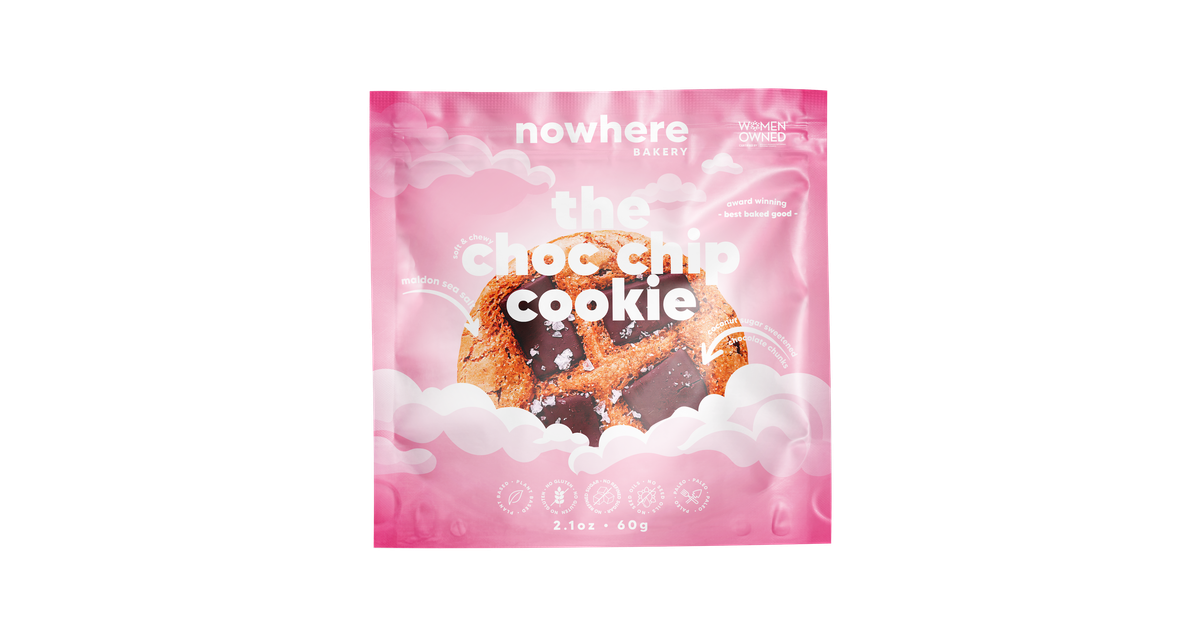 Nowhere Bakery The Choc Chip Cookie, Frozen - Azure Standard