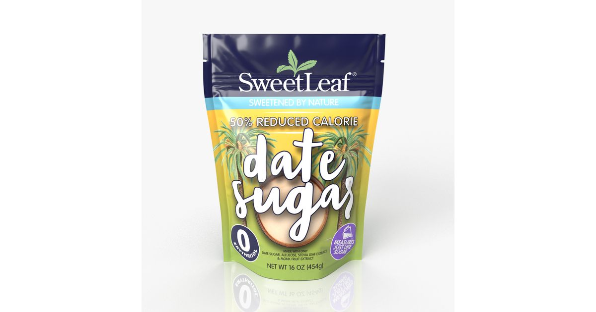 Sweet Leaf Date Sugar, Reduced Calorie - Azure Standard