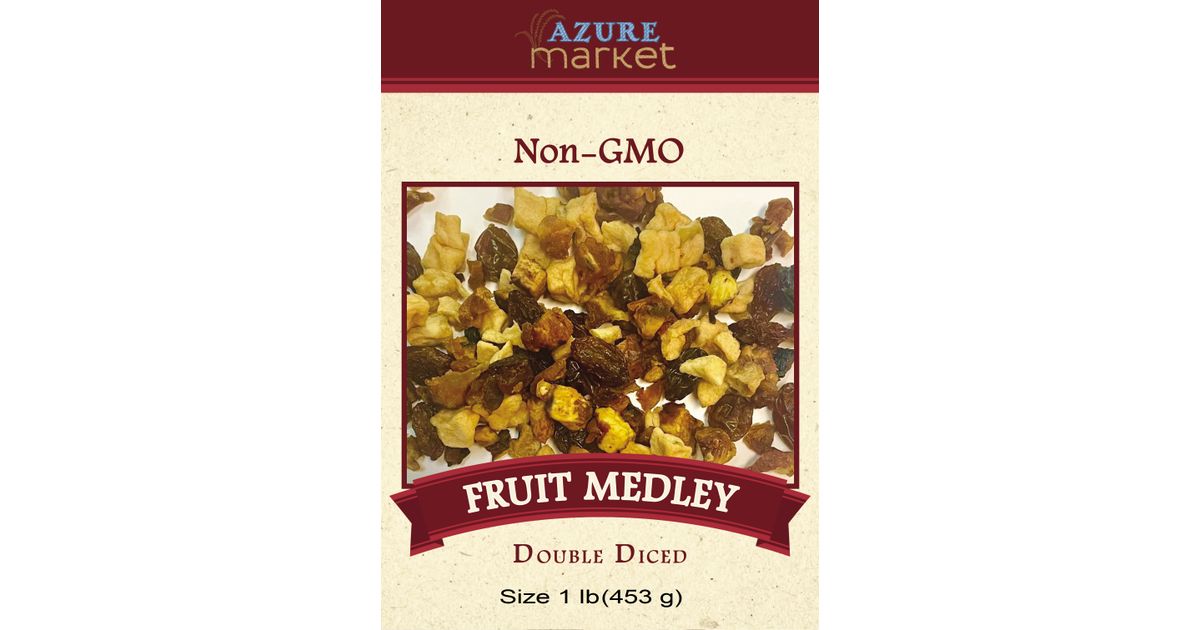 Azure Market Fruit Medley, Double Diced, Natural - Azure Standard