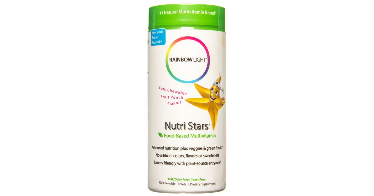 @@Rainbow Light NutriStars Chewable Multivitamin - Azure Standard