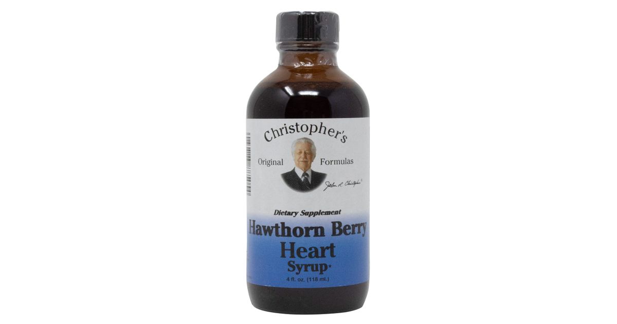 Dr. Christopher's Hawthorn Berry Heart Syrup - Azure Standard