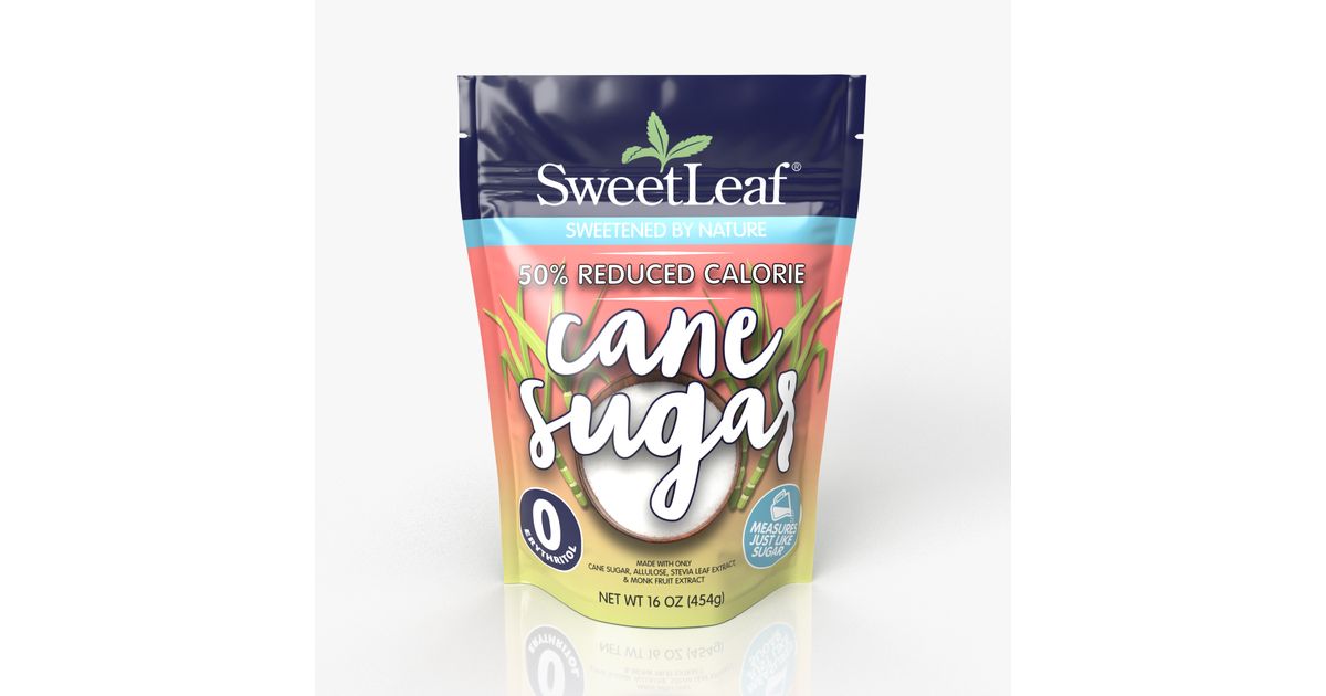 Sweet Leaf Cane Sugar, Reduced Calorie - Azure Standard