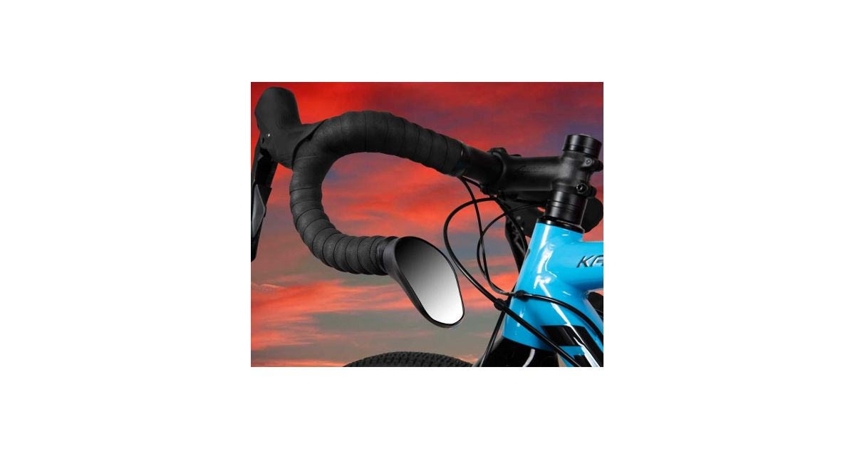Sprintech Racing XL Big Road Drop Bar Rearview Mirror - Universal Side ...