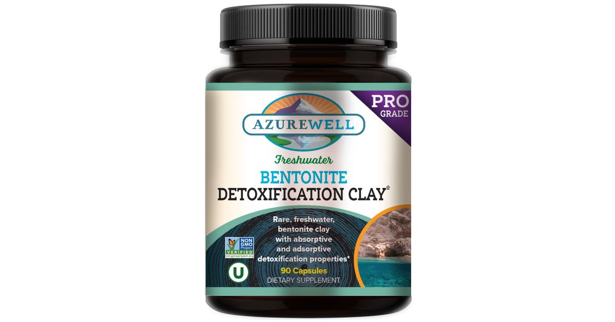 AzureWell Bentonite Detoxification Clay (Freshwater) - Azure Standard
