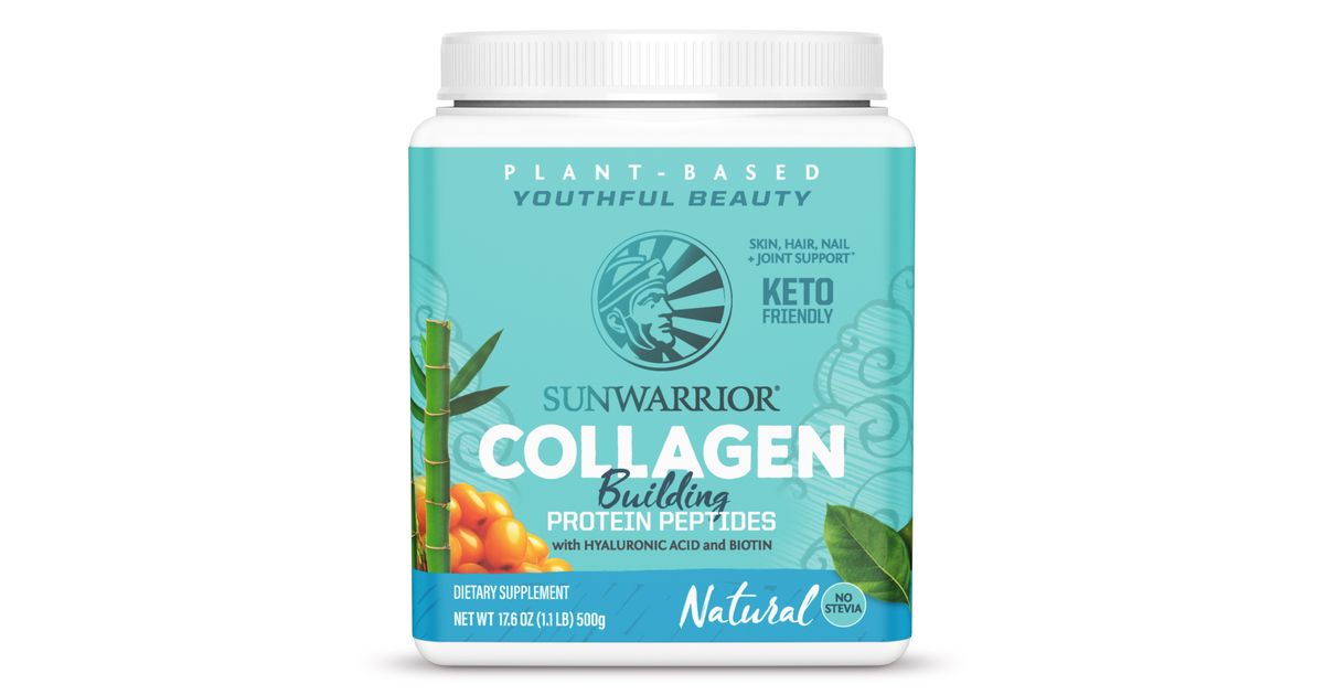 Sunwarrior Collagen Building Protein Peptides Powder, Natural - Azure ...