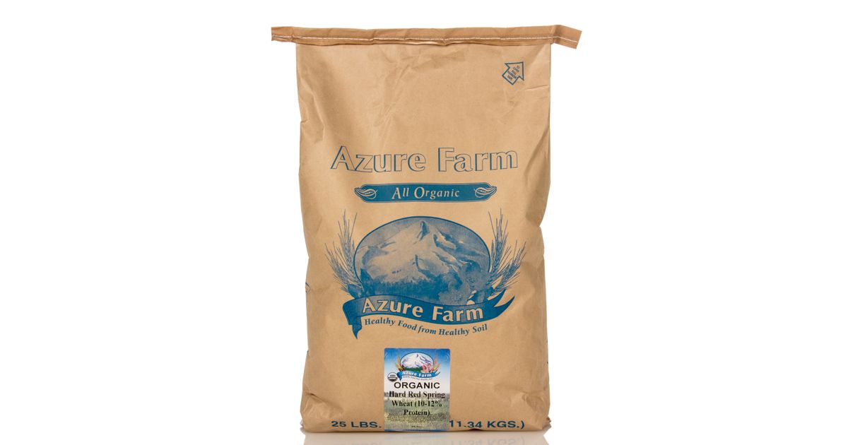 Azure Market Organics Hard Red Spring Wheat, Organic (Low Protein ...