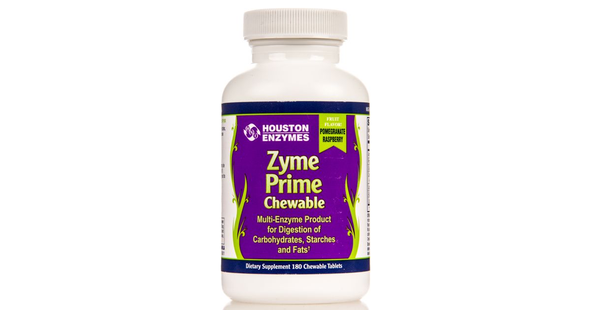 @@Houston Nutraceuticals Zyme Prime, Chewable Tabs - Azure Standard