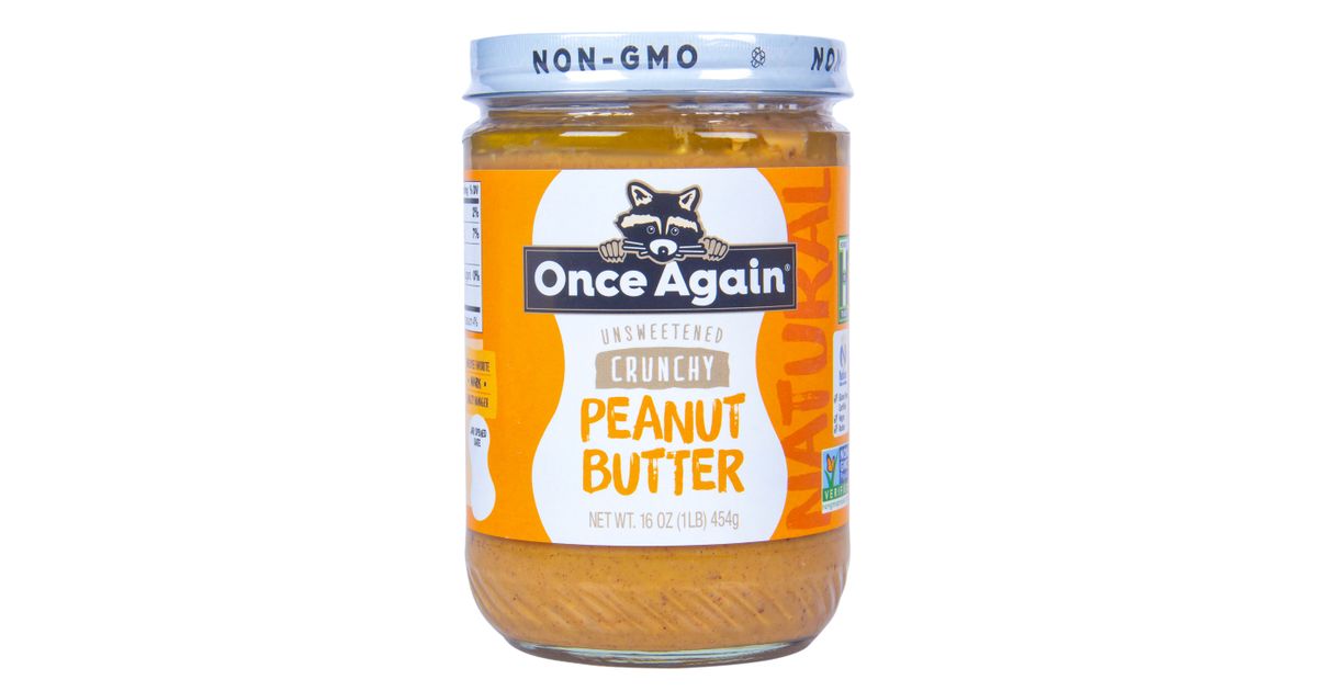 Once Again Nut Butter, Inc. Peanut Butter Old Fashioned, Crunchy ...