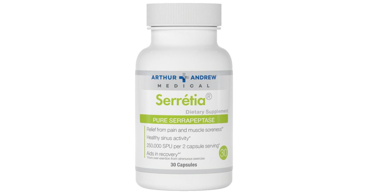 Arthur Andrew Medical Serretia, Pure Serrapeptase - Azure Standard