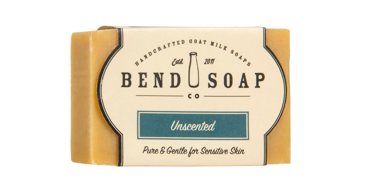 Bend Soap Company Goat Milk Soap, Unscented, All Natural - Azure Standard