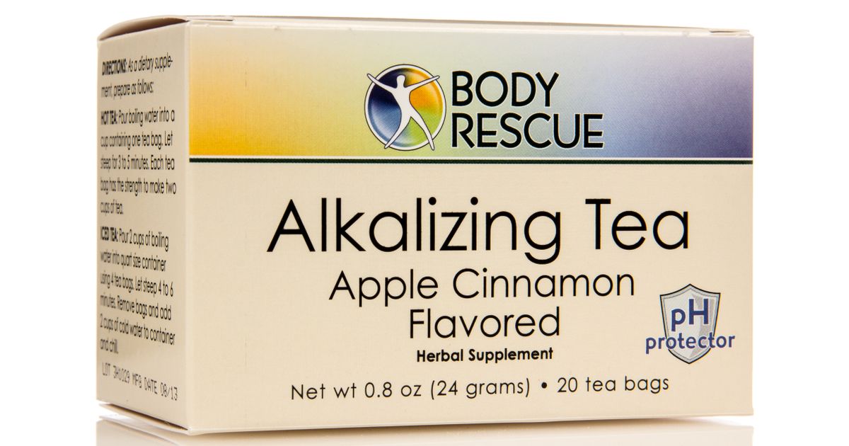 @@Body Rescue Alkalizing Tea, Apple Cinnamon (20 bags) - Azure Standard