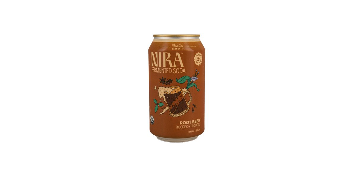 Biotic Ferments Nira Fermented Soda, Root Beer, Organic - Azure Standard