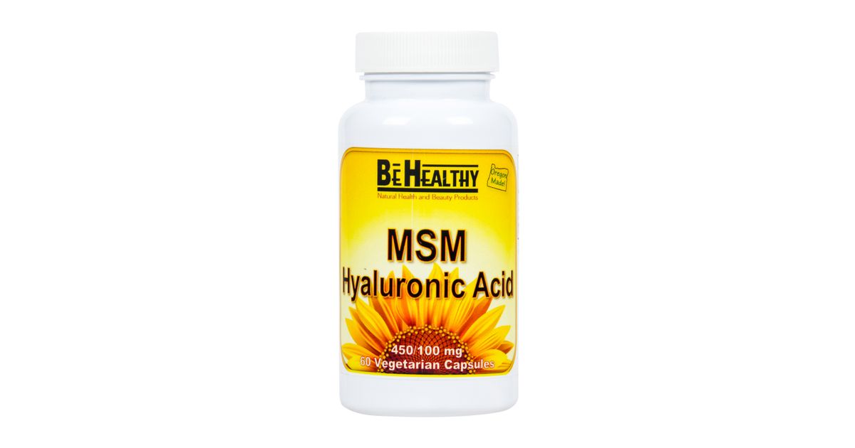 Be Healthy MSM Hyaluronic Acid - Azure Standard