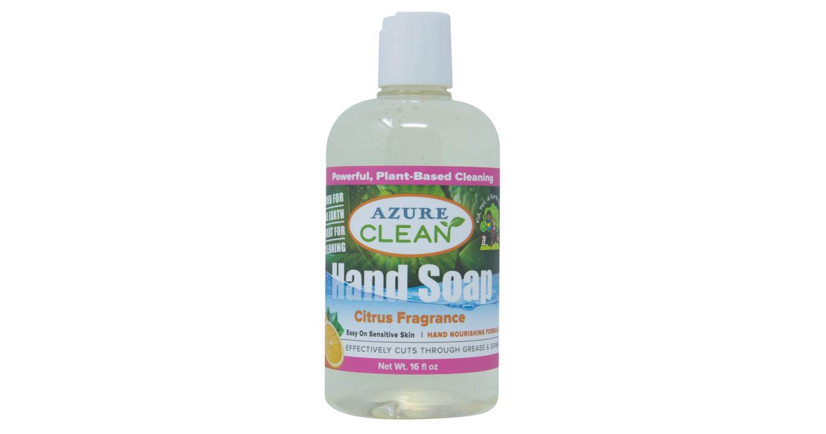 Azure Clean *Hand Soap, Citrus - Azure Standard