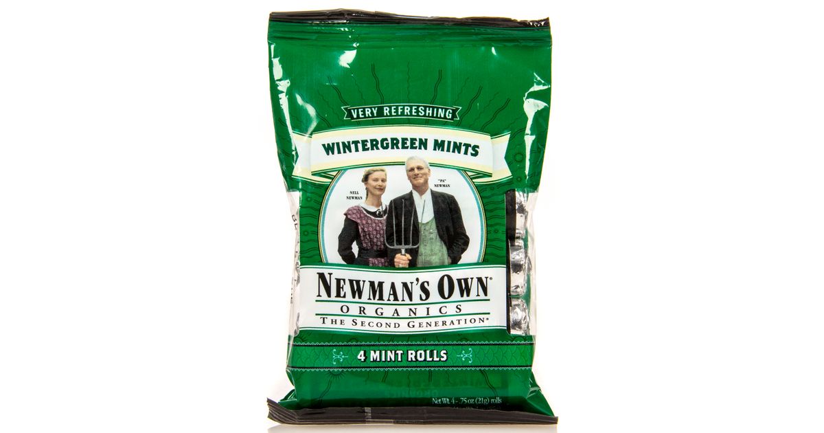 @@Newman's Own Mints, Wintergreen, Roll, Organic - Azure Standard