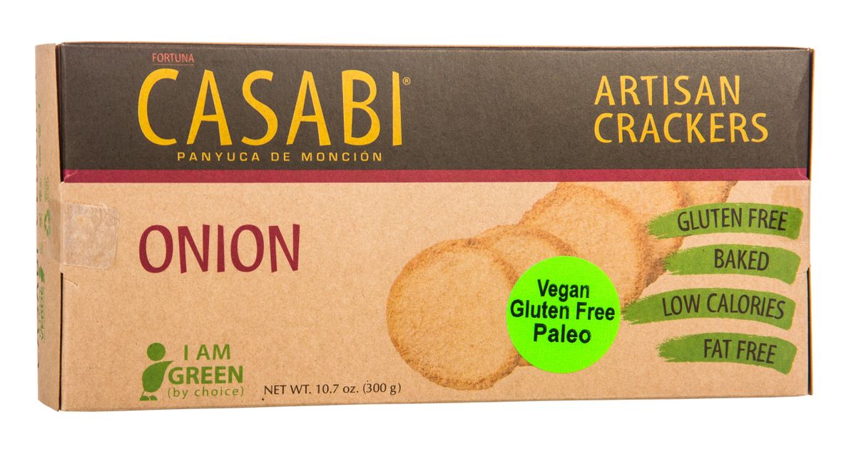 @@Casabi Artisan Crackers, Onion - Azure Standard