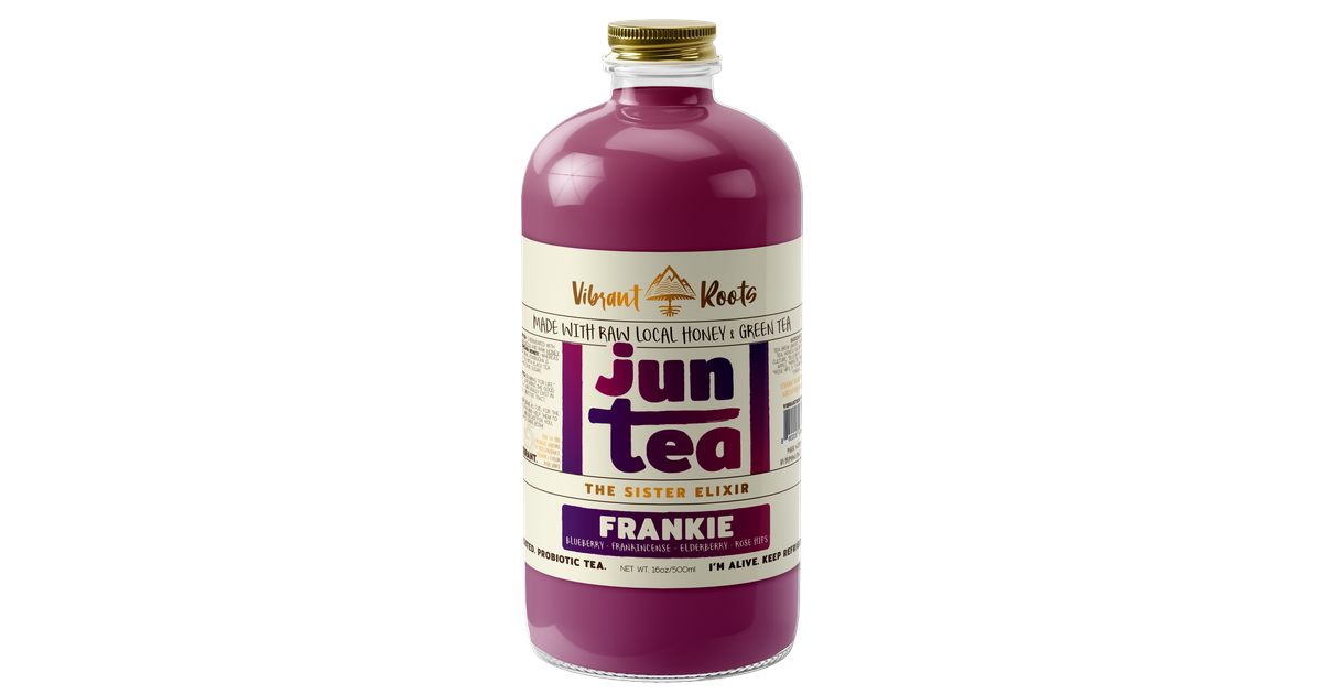Vibrant Roots Jun Tea Kombucha, Frankie - Azure Standard