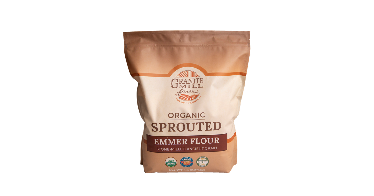 Granite Mill Farms Emmer Flour, Sprouted, Organic - Azure Standard