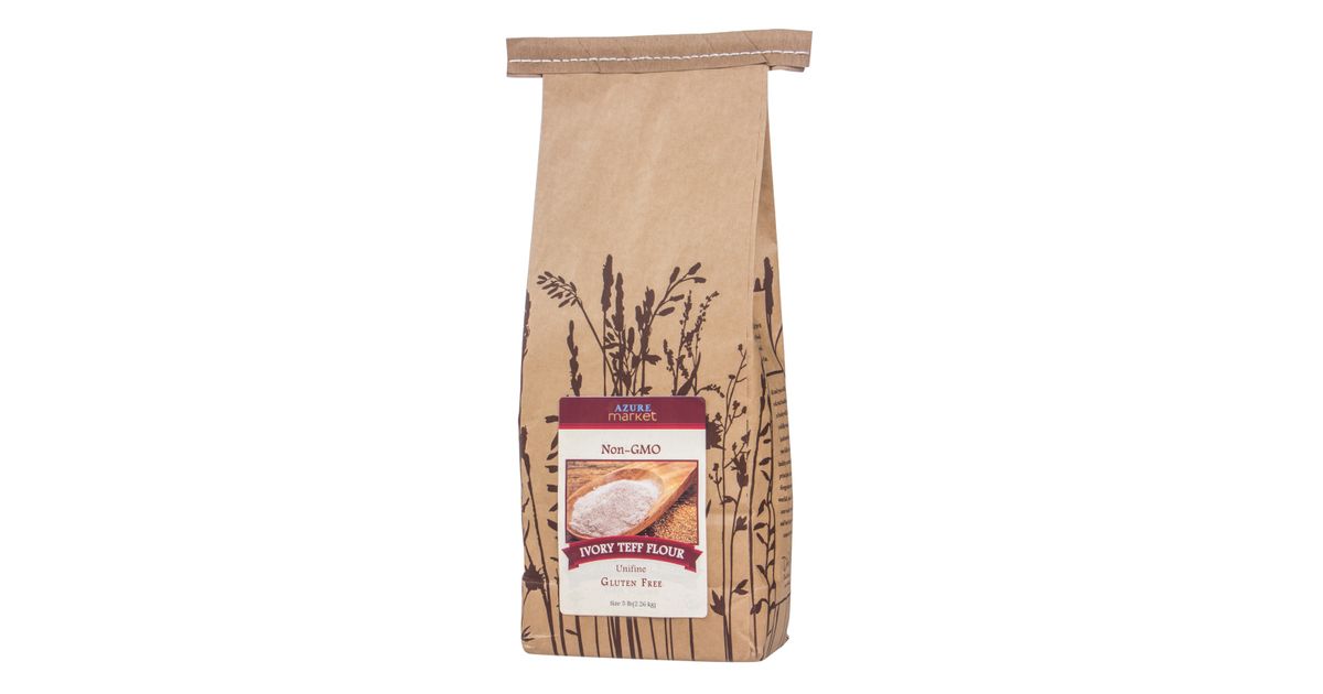 Azure Market Teff Flour, Ivory, (Unifine), GF - Azure Standard