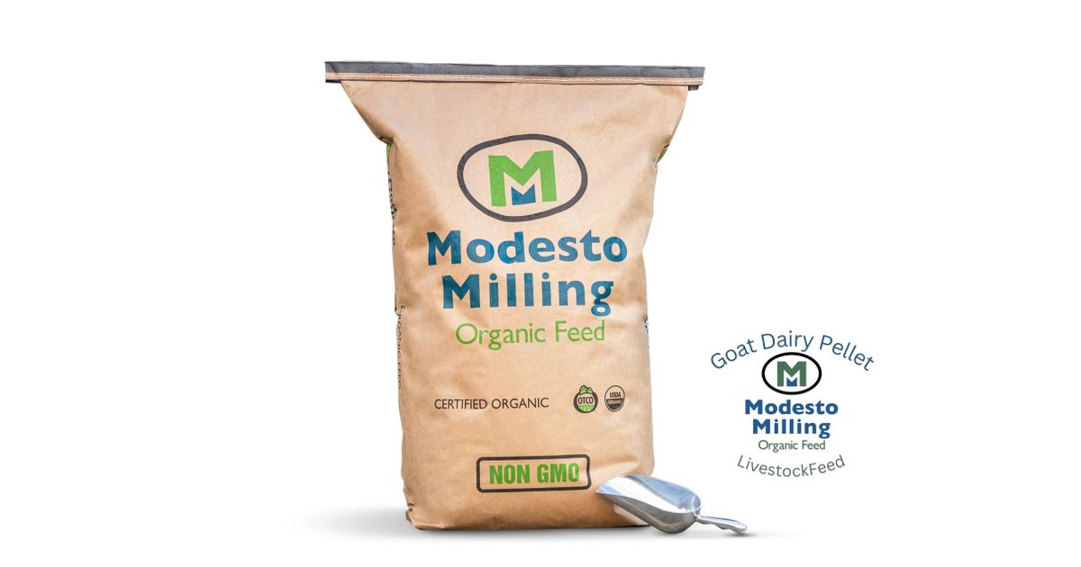 Modesto Milling Goat Pellets, Organic - Azure Standard