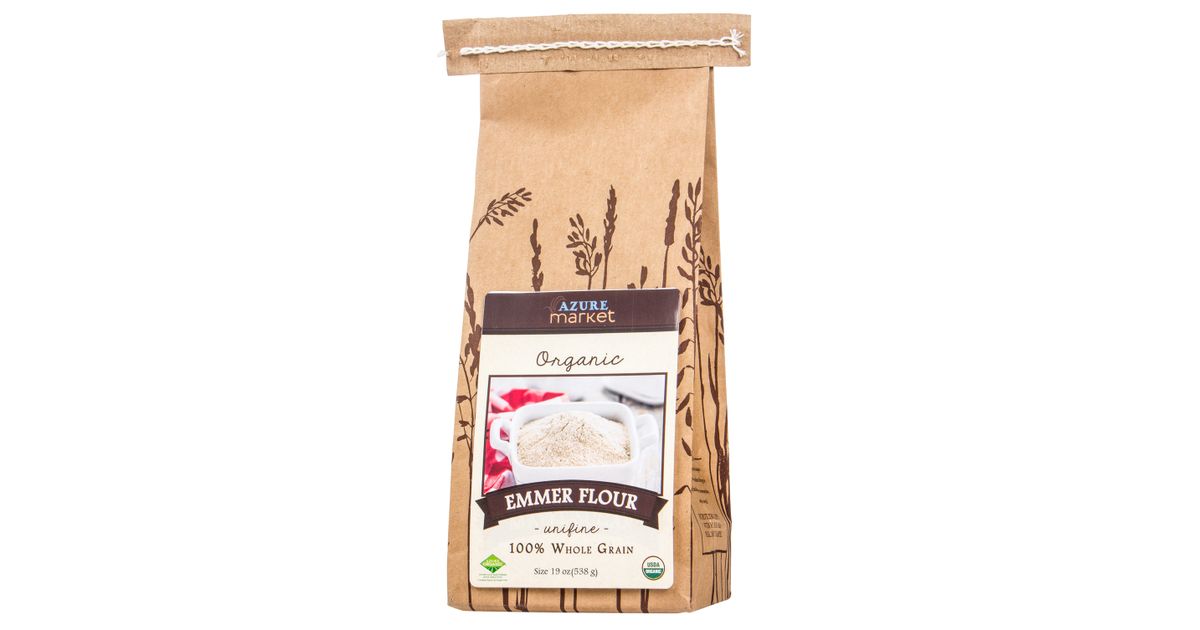 Azure Market Organics Emmer Flour, (Unifine) Organic - Azure Standard
