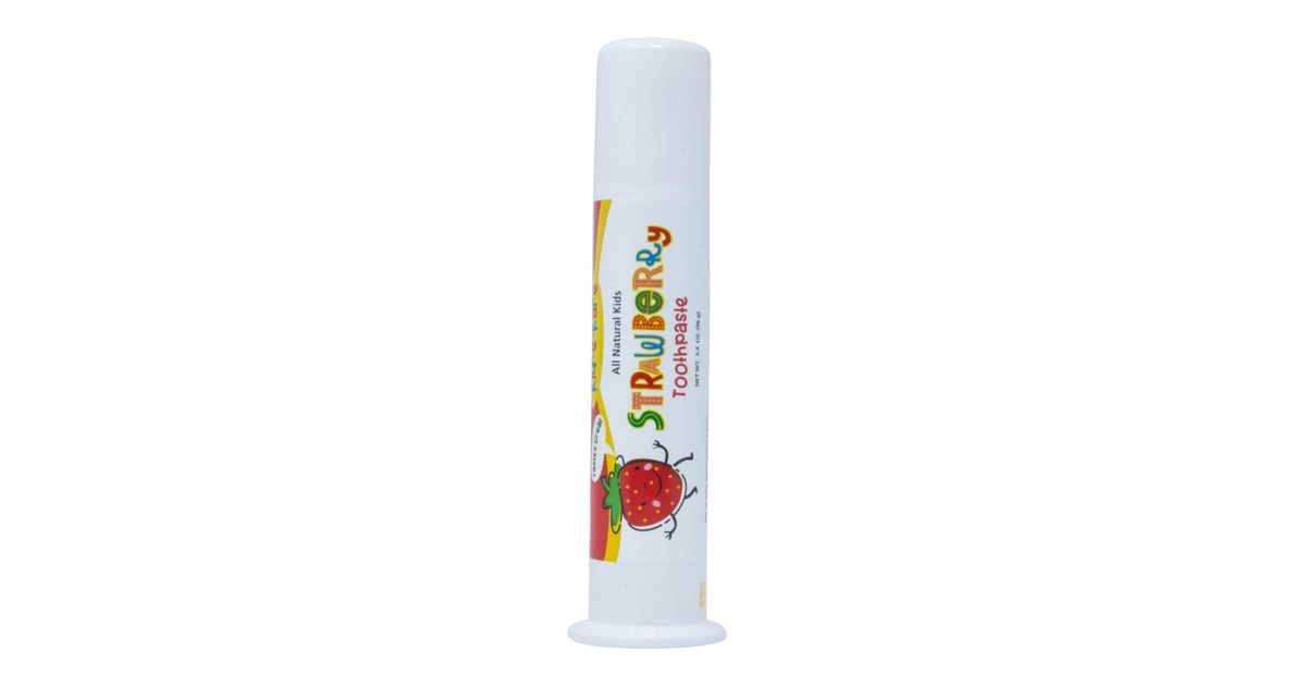 North American Herb & Spice kid-e-kare, Toothpaste, Strawberry - Azure ...
