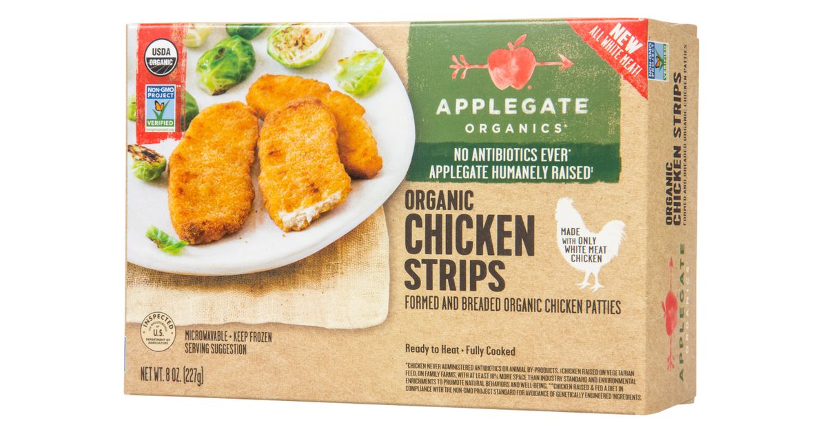@@Applegate Farms Chicken Strips, Frozen, Organic - Azure Standard