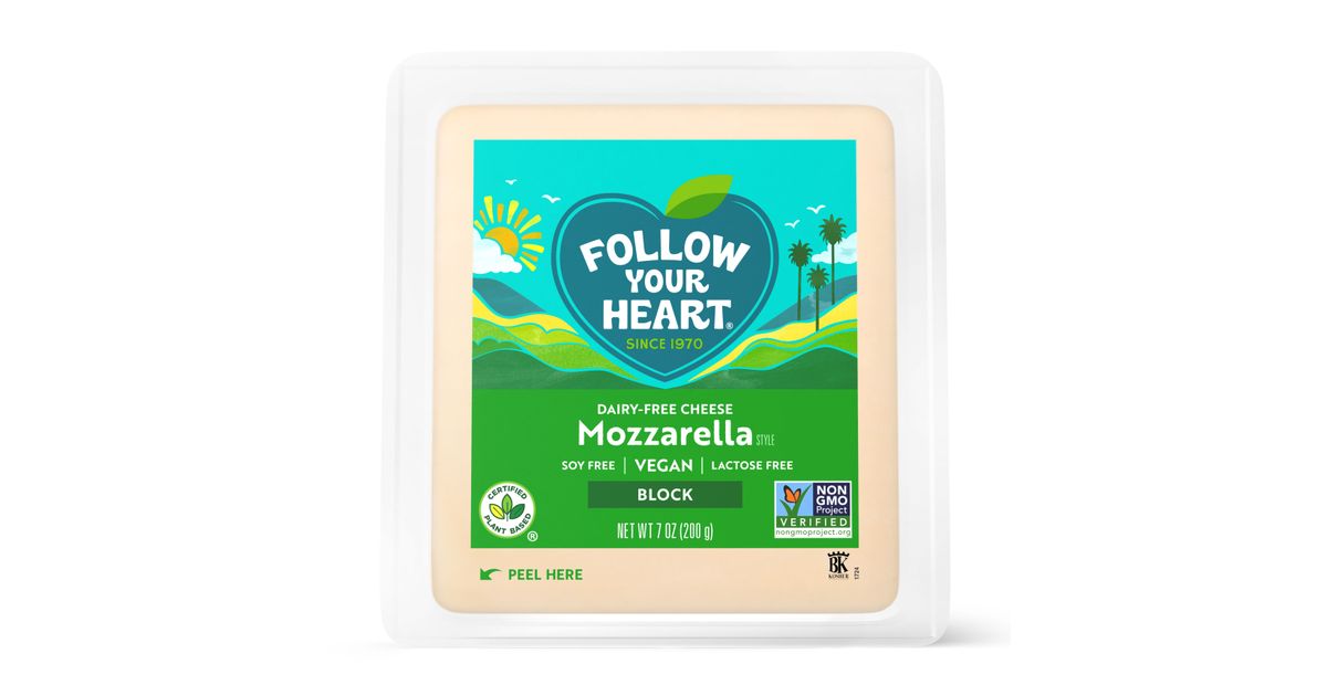 Follow Your Heart Mozzarella Blocks, Dairy Free - Azure Standard