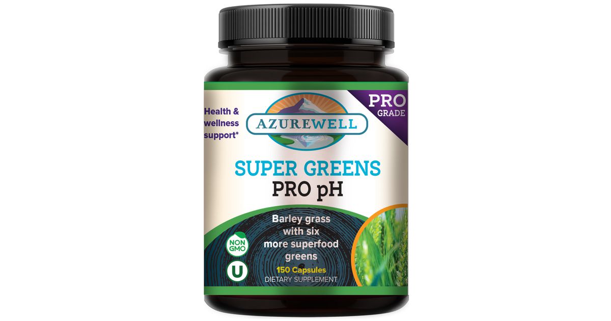 AzureWell Super Greens Pro pH (Capsules) - Azure Standard