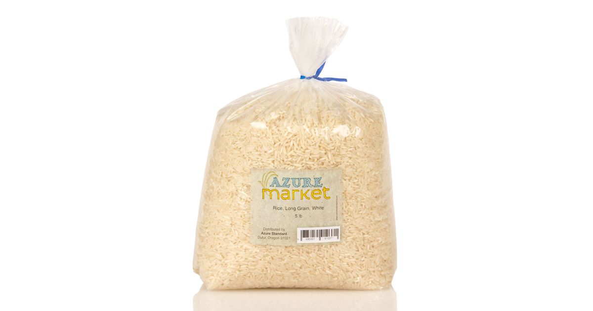 Azure Market Rice, Long Grain, White - Azure Standard