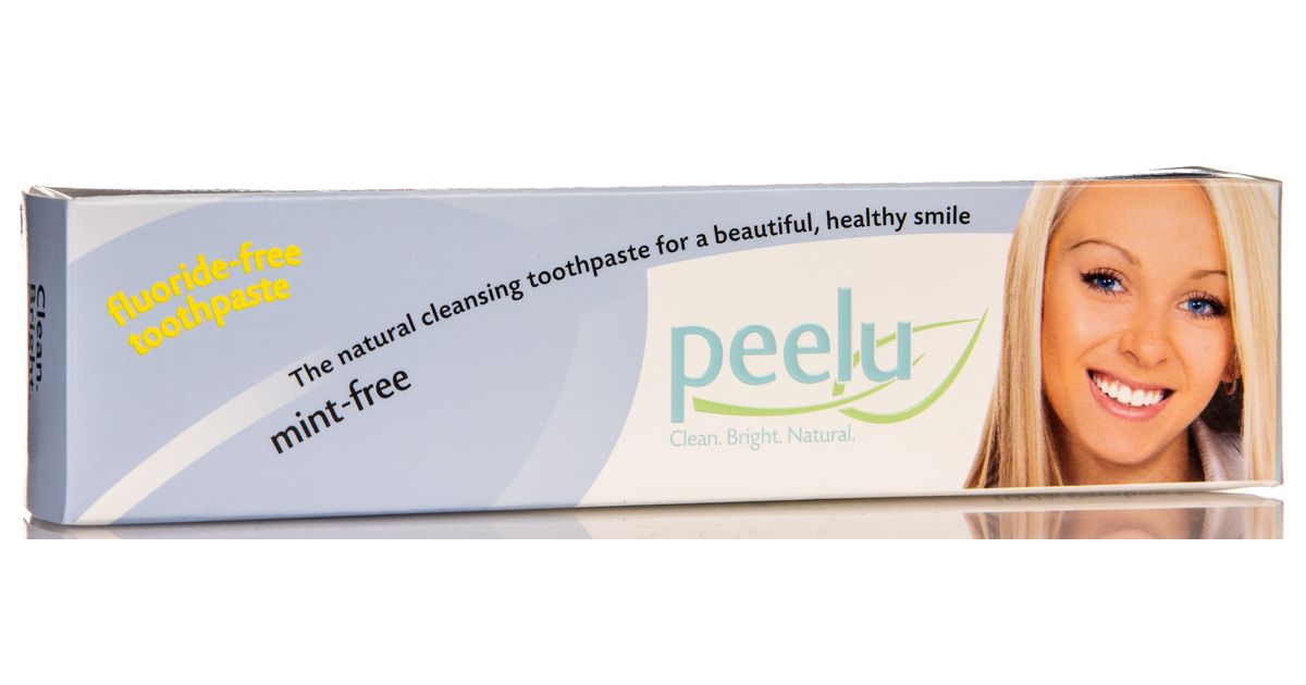 Peelu Toothpaste Plain, Mint Free, Fluoride Free - Azure Standard