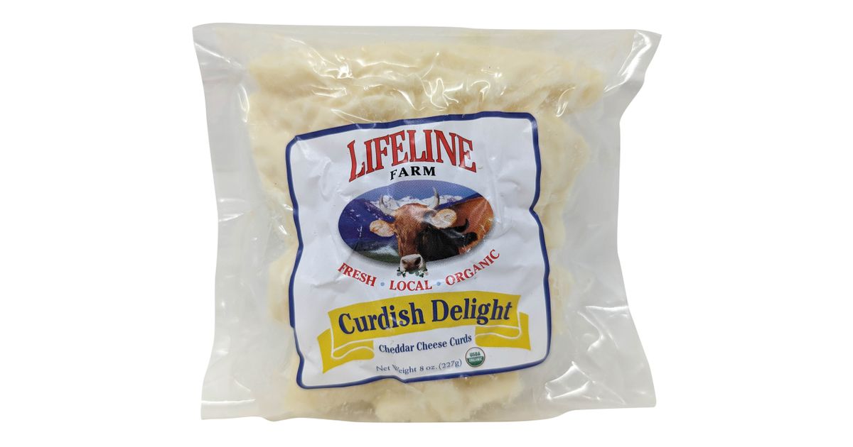 Lifeline Cheese Curds, Plain - Azure Standard