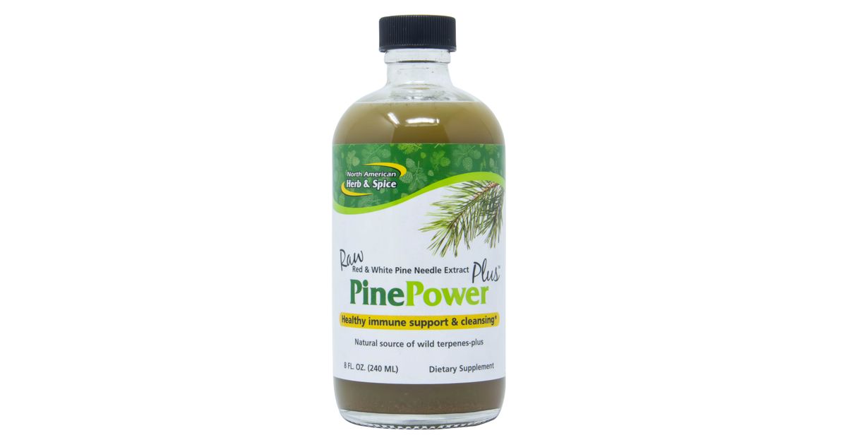 North American Herb & Spice Pine Power Plus, Pine Needle Extract ...