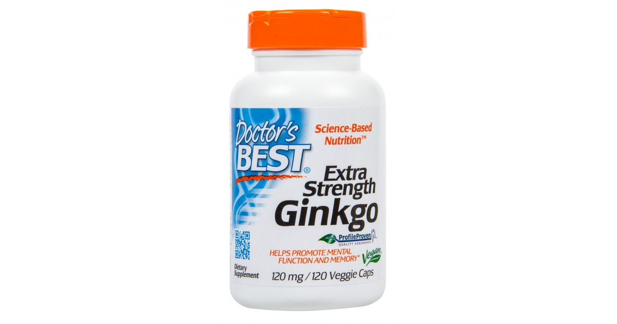 Doctor's Best Extra Strength Ginkgo 120mg - Azure Standard