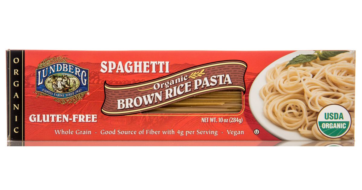 Lundberg Brown Rice Spaghetti, Organic, Gluten Free - Azure Standard
