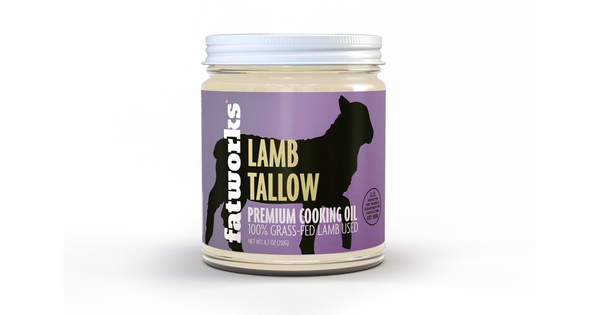 Fatworks Tallow, Lamb, Grass-Fed - Azure Standard