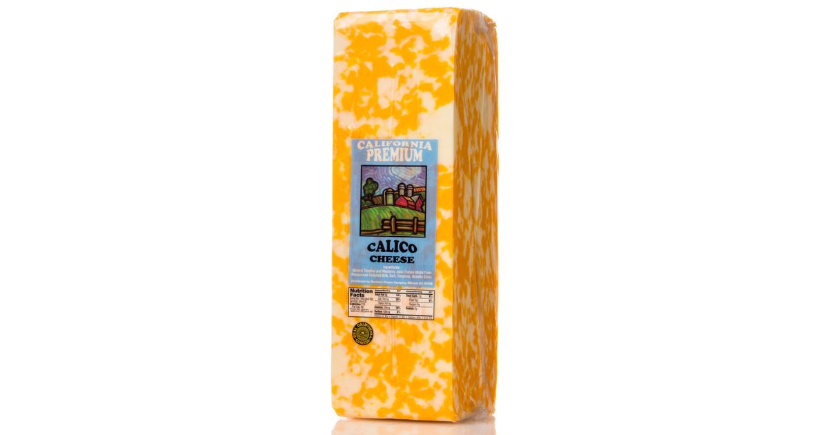 California Natural Calico Cheese, Random Weight - Azure Standard